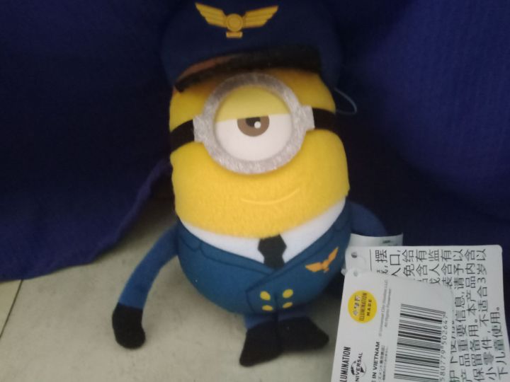 minion plushy in police costume | Daraz.com.bd