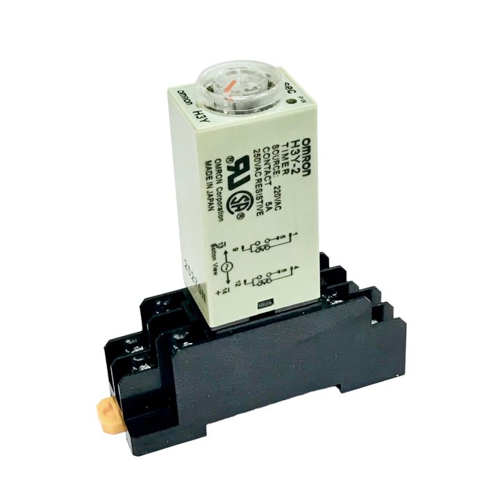 H3Y-2 timer timer timer timer with 12VDC power socket, 24VDC, 220vdc ...