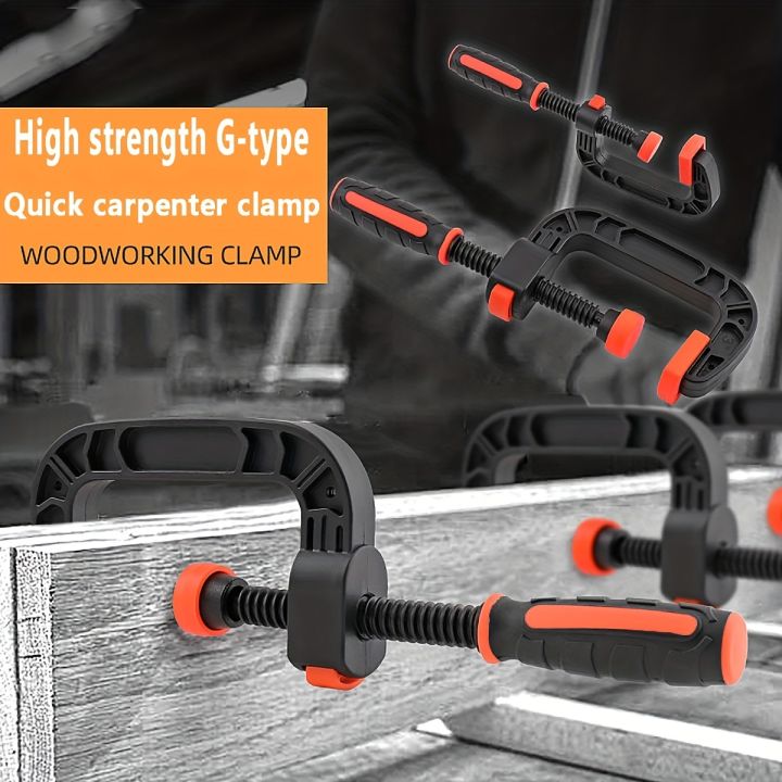 7 Inch Spring Clamps for Woodworking Wood with Powerful Clamping Force ...