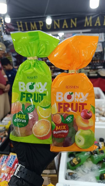 Roshen Citrus Mix Bonny Fruits Jelly Candies 200g | Daraz.lk