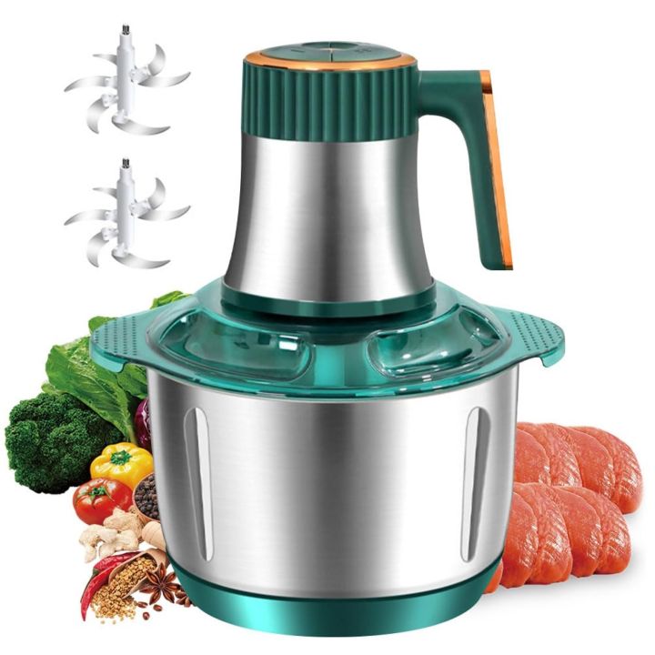 Kitchen Expert 5L Large Capacity Electric Food Processor Chopper ...