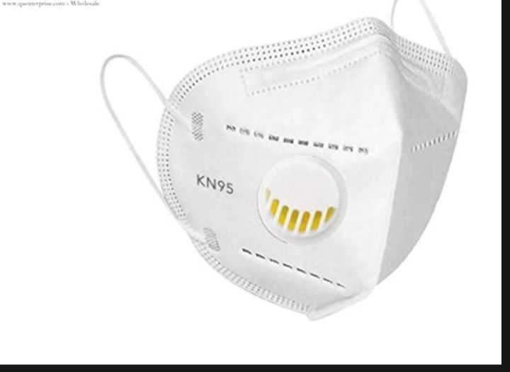KN95 with filter 5 layer protective mask - High Quality by Qs | | Daraz.pk