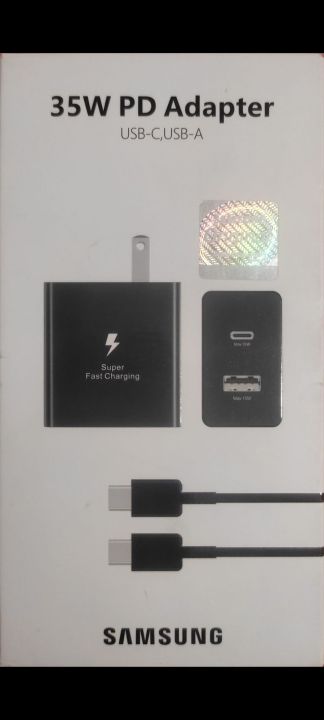 Samsung 35W PD Fast Charging Adapter | Daraz.com.bd