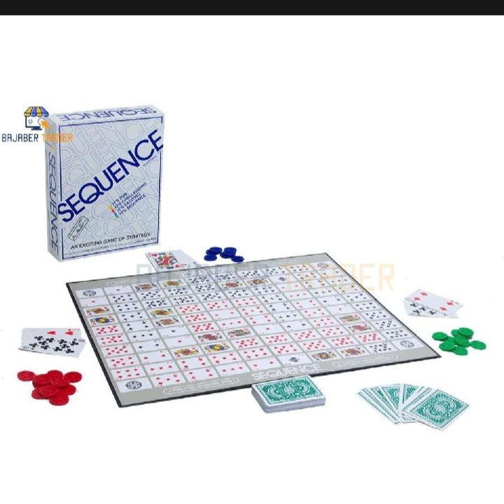 Sequence Strategy Board Game 15 x 20 inch | Daraz.pk