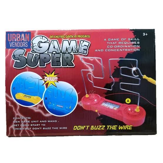 Buzz Wire Game Kids Game Red & Silver Large Pack by Urban Vendors ...