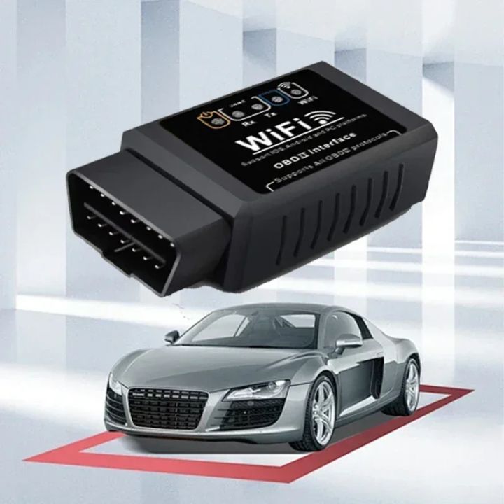 1 Pc OBD II WIFI ELM327 V 1.5 Scanner OBD II Automotive Fault Detection ... 1 Pc OBD II WIFI ELM327 V 1.5 Scanner OBD II Automotive Fault Detection ...