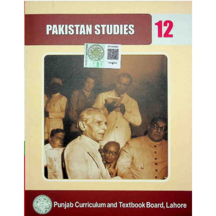PTB Pakistan Studies Class 12 Punjab Textbook Board | Daraz.pk