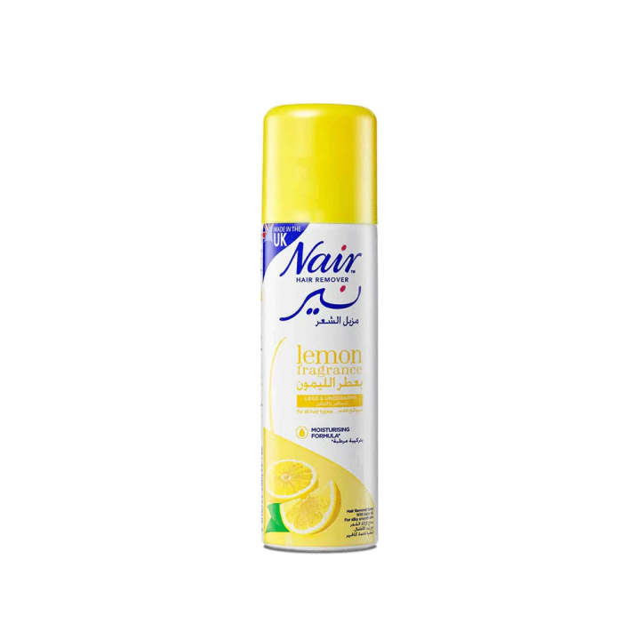 Nair Original Hair Remover Spray - Lemon Fragrance for Legs & Underarms ...