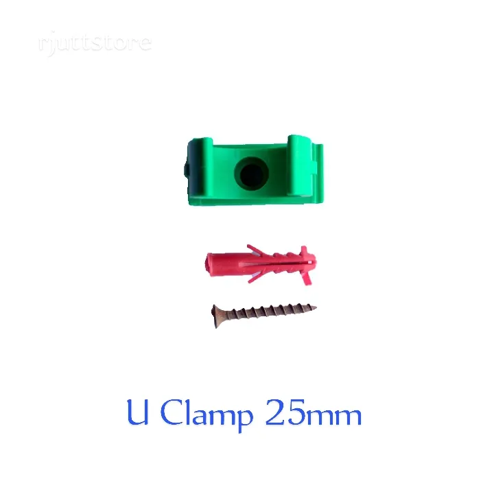 u Clamp 25mm 32mm | Pprc pipe u clamp| abs material PVC clamp dura Flow ...