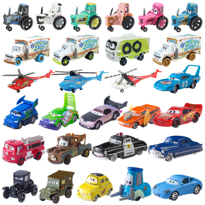 Cars Disney Pixar Cars Toy Lightning McQueen Jackson Storm Mater Sally ...