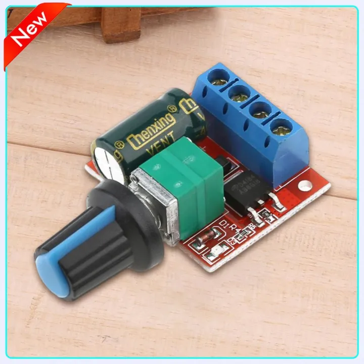 DC 5A 5-35V Voltage Regulator PWM DC Motor Speed Controller Governor ...
