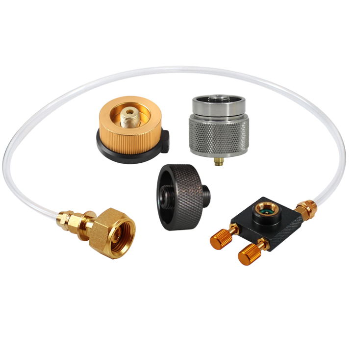 Europe standard Camping Gas Stove Refill Adapter Butane tank changer ...