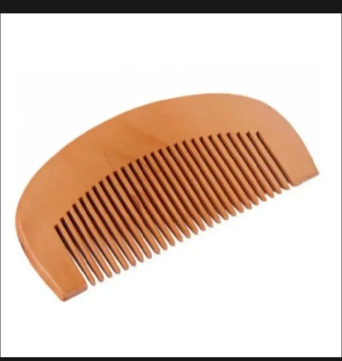 hair Care and head massage wood comb | Daraz.lk