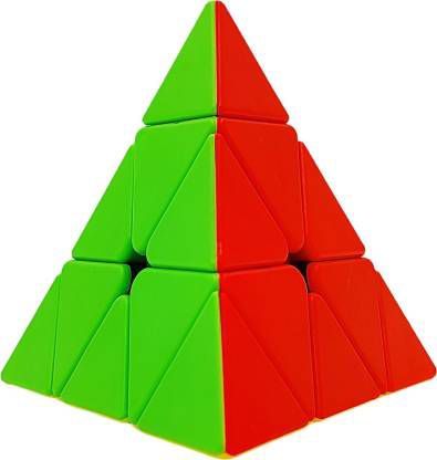Pyramid Rubik's cube 3x3x3-Two types available | Daraz.pk