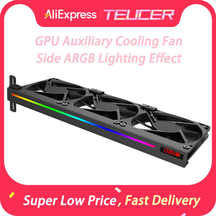 TEUCER VC-C270H ARGB GPU Bracket with 3Pin 5V Addressable Headers ...