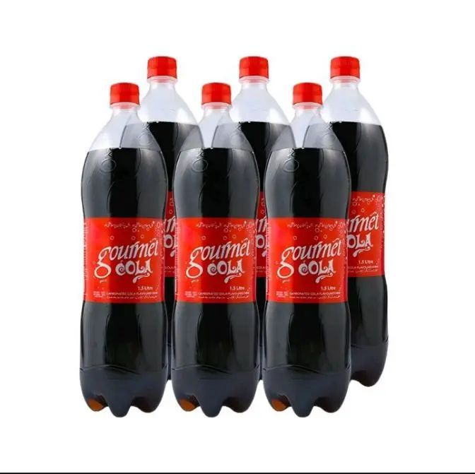 Gourmet Cola Bottle 1.5Litter Soft Drinks Gourmet Cola Tests (Pack of 6 ...