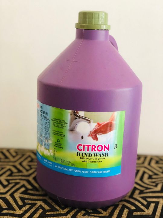 Citron Hand Wash 4liter can | Daraz.lk