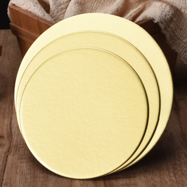 Meibum Round Golden Cake Cardboard Diameter 10-40 CM Disposable ...