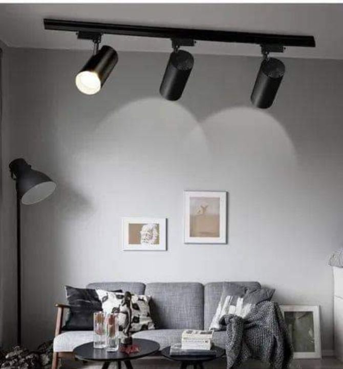 Spot Led Track Light 220V Ceiling Lamp COB Spotlight Rail Lighting ...