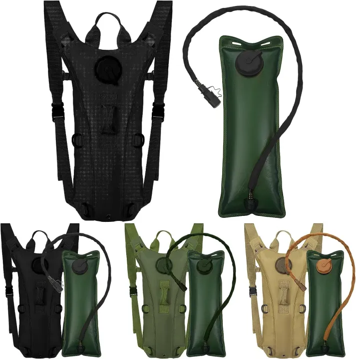 Sport Hydration Pack Backpack Water-proof Nylon Water Bag with 3 Liter ...