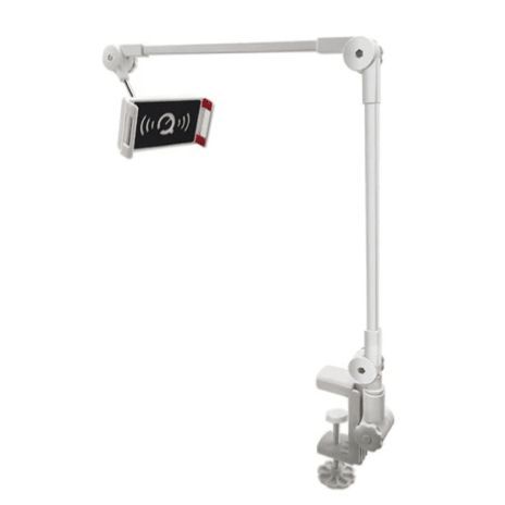 Mobile Phone Aluminium Stand or Holder / Double Arm 360 Degree Mobile ...