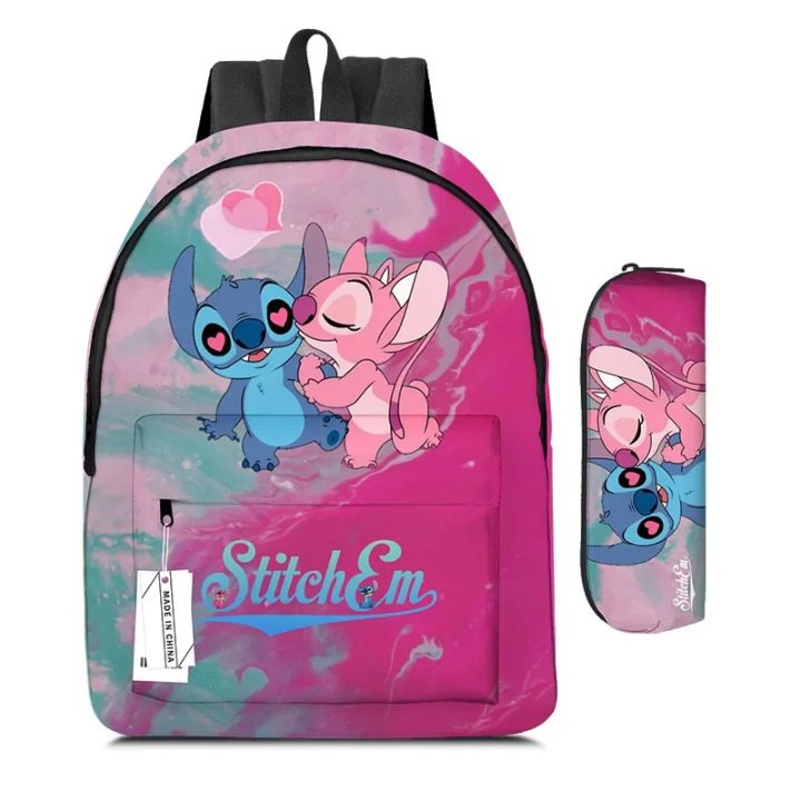 MINISO Disney Stitch School Bag Backpack Primary and Secondary School ...
