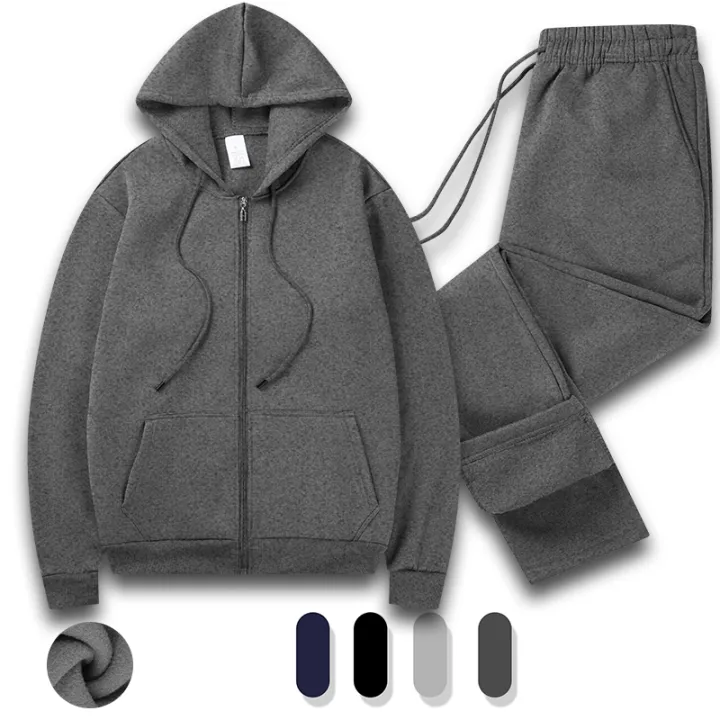 Men's Tracksuits Sweatsuits Athletic 2 Piece Sets Hoodie Jogging Track ...