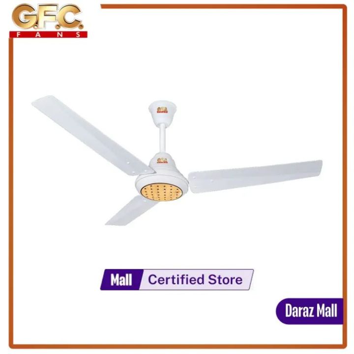 GFC Ceiling Fan AC 30 Watts RAVI Model 56'' Energy Saver Inverter Fan ...