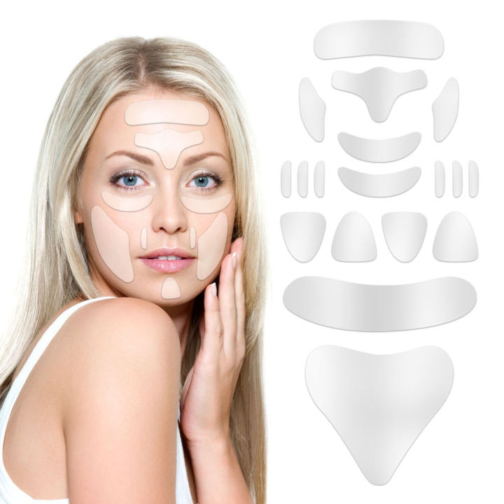 Reusable Silicone Wrinkle Removal Sticker Face Forehead Neck Eye ... Reusable Silicone Wrinkle Removal Sticker Face Forehead Neck Eye ...