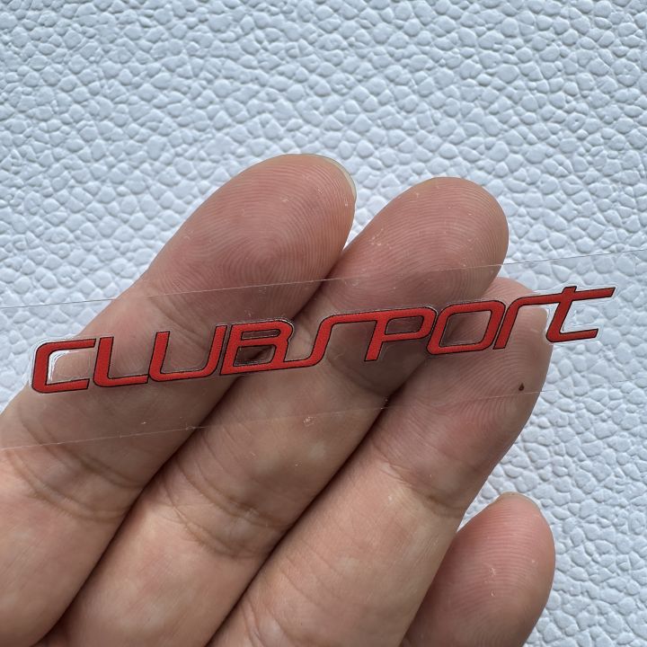 2PCS/SET VW Club Sport Badge Sticker for Golf MK3 MK4 GTI Exterior ...