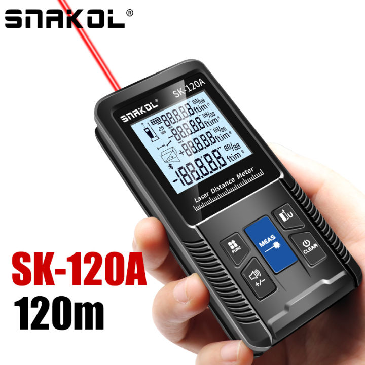Snakol Laser Distance Meter 40m 50m 70m 100m 120m Rangefinder Digital ...