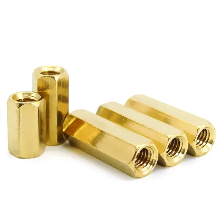 10pcs Brass Hex Standoffs M2-M4 Female Thread Spacers for PCB ...