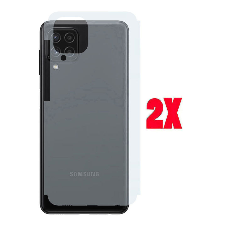 Samsung A22 4G Soft Matte Finish Film Protector for Back Panel for Back ...