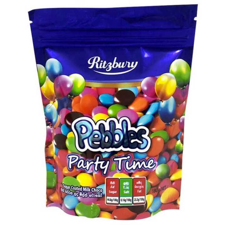 Ritzbury Pebbles chocolate Party Pack 180G | Daraz.lk
