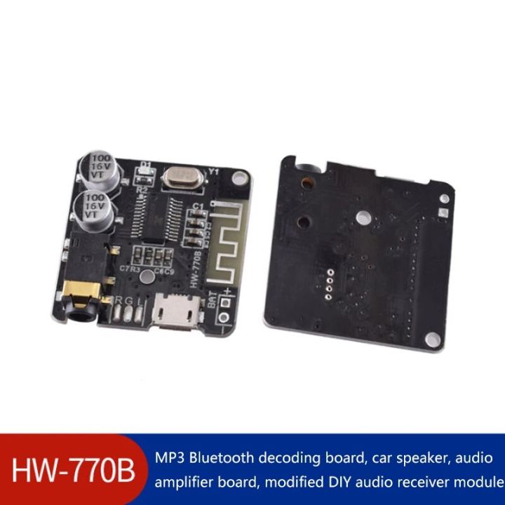 DIY Bluetooth 5.0 Audio Receiver Module MP3 Bluetooth Decoder Board Car ...