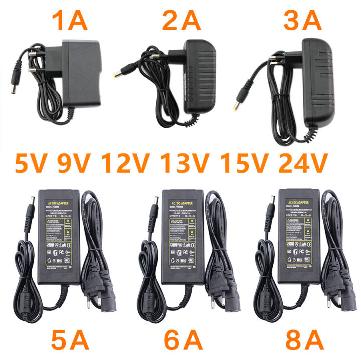 12V DC Universal Power Supply 12V 5V 6V 9V 10V 15V 24V 1A 2A 3A 5A 6A ...