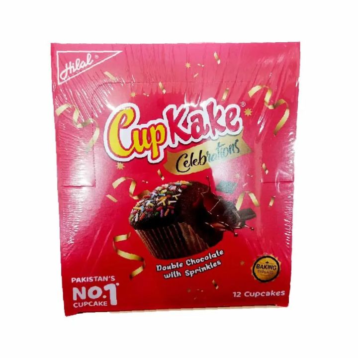 Hilal CupCake Double Chocolate 12 Pcs Box | Daraz.pk