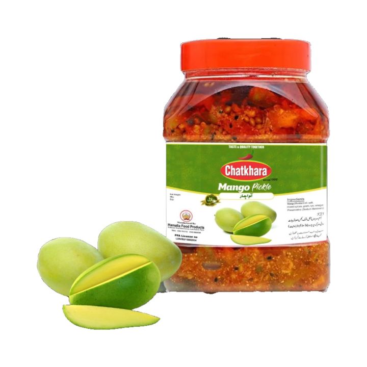 Chatkhara Mango pickle in oil 500g | Daraz.pk