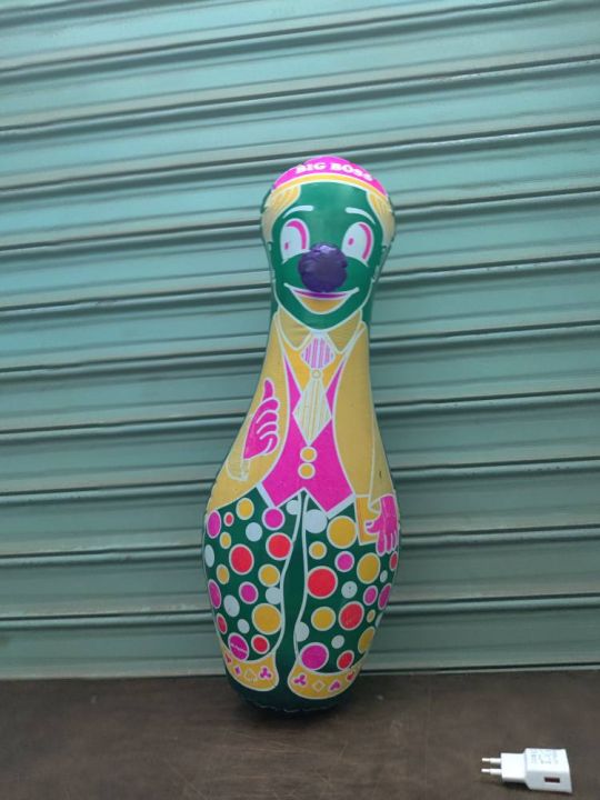 Bop Bag Inflatable Blow Up Punching Bag Toy Gift Kids Fun | Daraz.com.bd