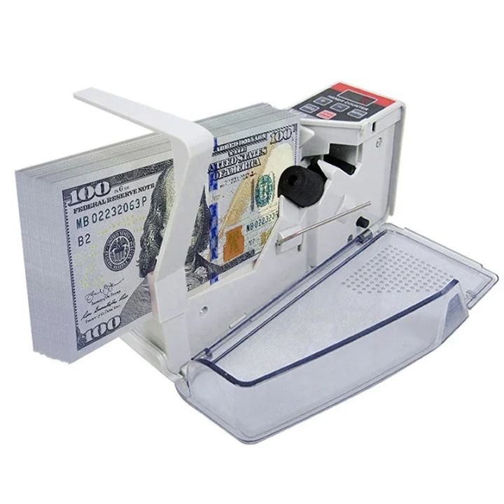 Portable Handy Money Counter Cash Count Banknote Money Currency Counter ...