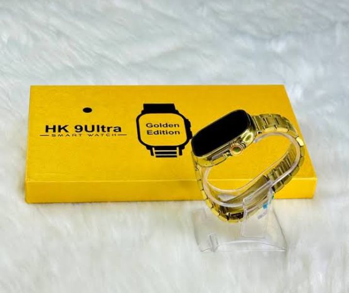 HK9 Ultra Golden Smart Watch | Daraz.pk
