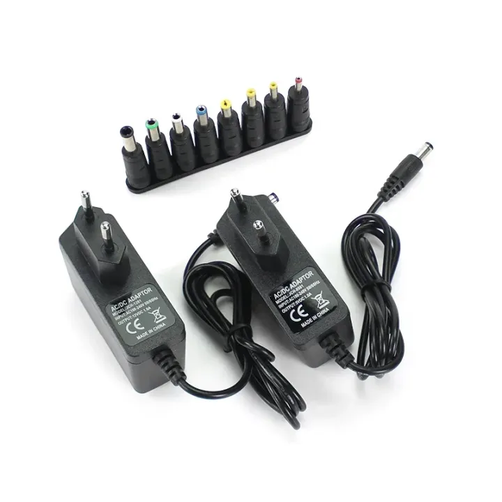 AC/DC 5V 12V 1A EU US Plug Adapter Power Supply Switch Power Charger ...