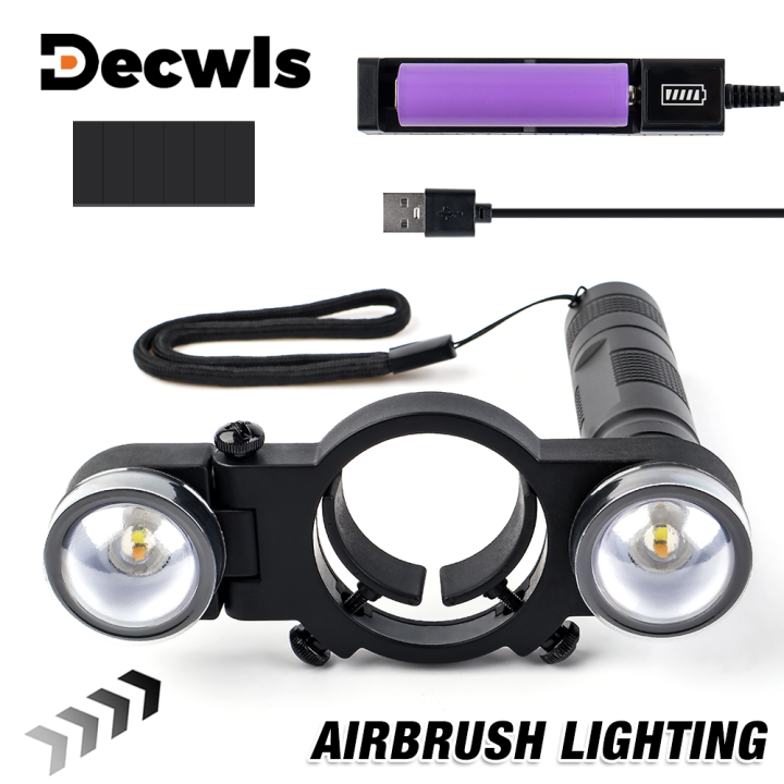 Industrial Grade Spray Gun Light, USB Charging, Home Lighting Tool ...