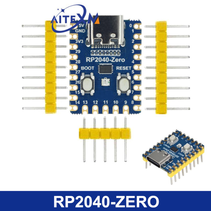 RP2040-Zero RP2040 for Raspberry Pi Microcontroller PICO Development Board Module Dual-core ...