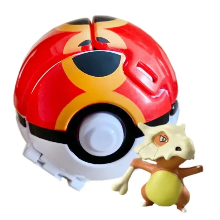 Aниме Pokemon Pikachu Mewtwo Action Figure Explode Ball Game Elf Ball ...