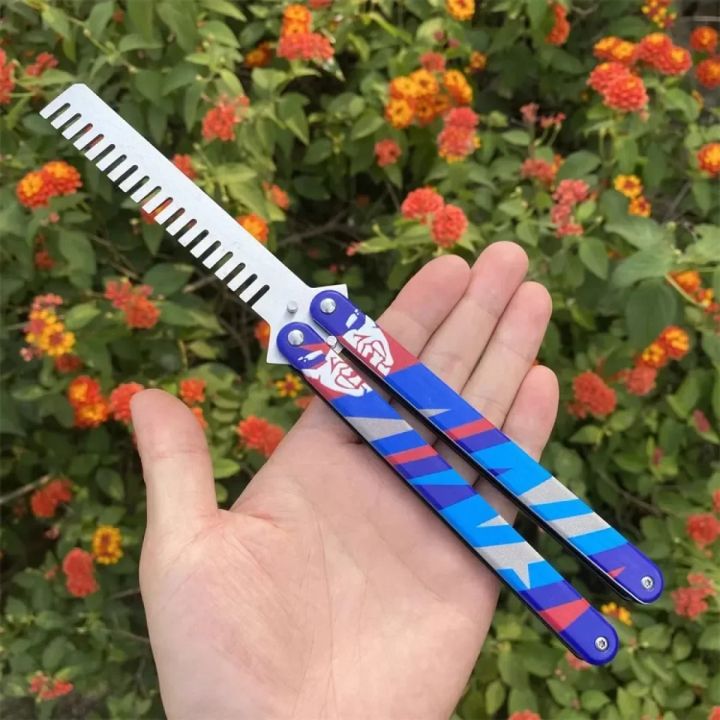 23cm Valorant Weapon Yoru's Stylish Butterfly Comb GO Vol 2 Melee Game ...