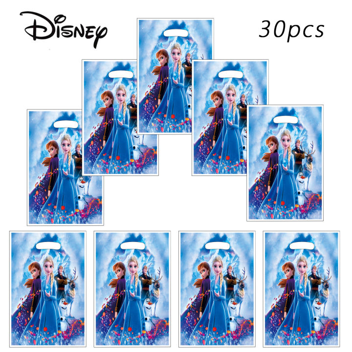 30pcs Frozen Princess Elsa Birthday Party Gift Bags，Princess Elsa Candy ...