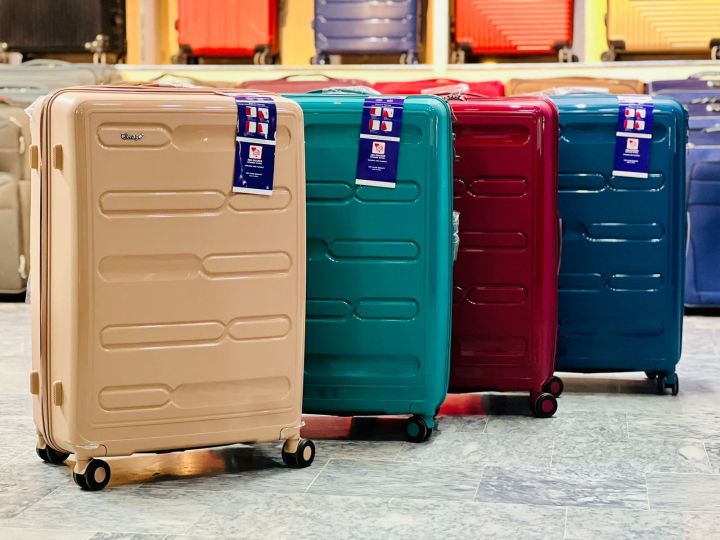 Verage Polypropylene(PP)4 Wheel Hard Luggage 3pc set 20 24 28inch | Daraz.pk