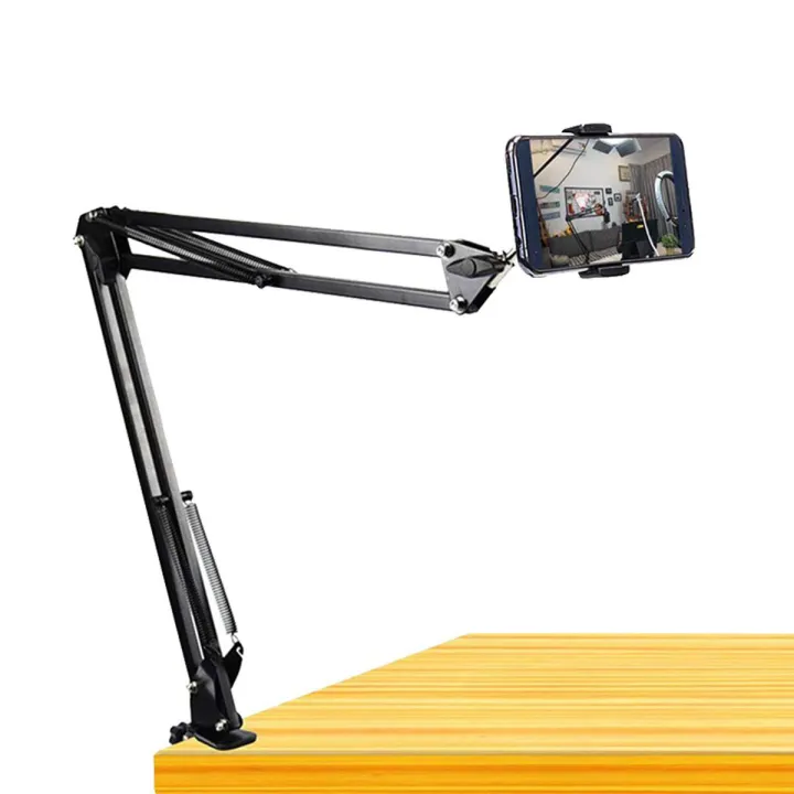 Overhead Video Stand Phone Holder Articulating Arm Phone Mount Table ...