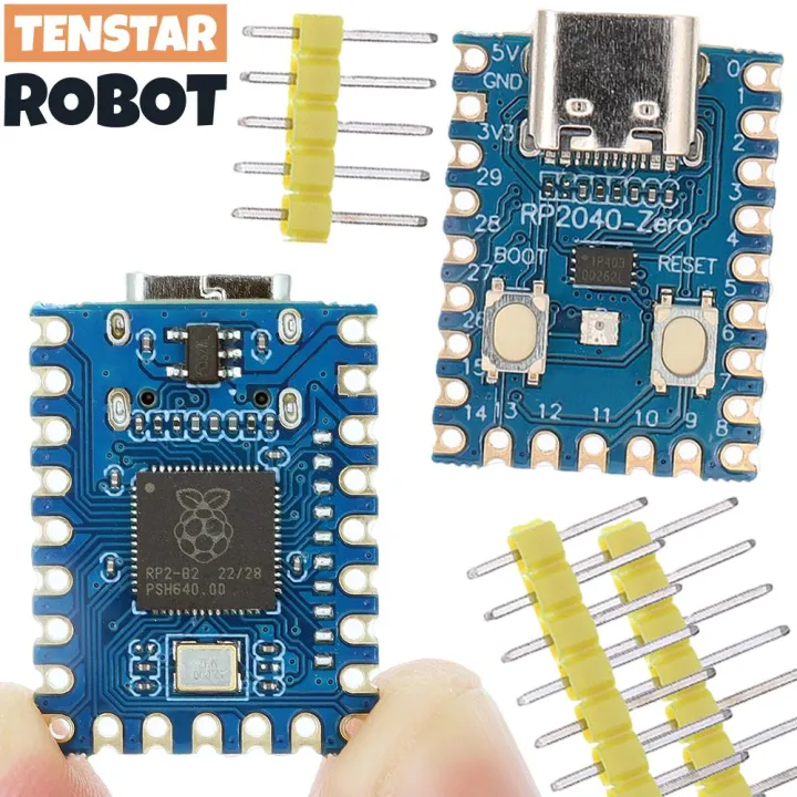 TENSTAR RP2040-Zero RP2040 for Raspberry Pi Microcontroller PICO ...